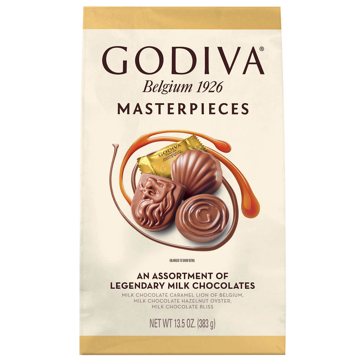Socola sữa GODIVA BELGIUM 1926 MASTERPIECES trứ danh của Bỉ 14.8 OZ 421g